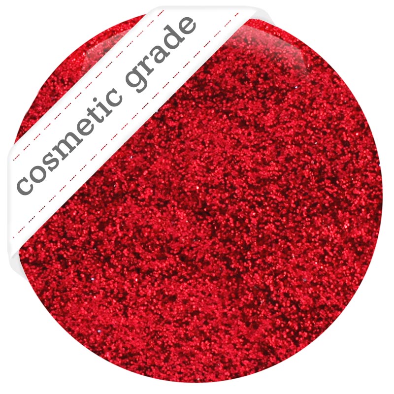 Red Glitter | Cosmetic Glitter | Glitties